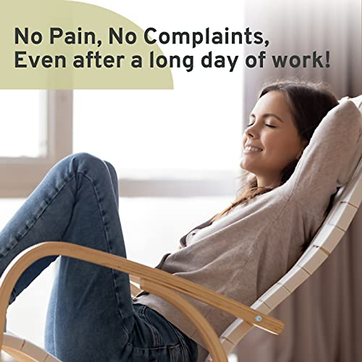 Arlee Non-Skid Memory Foam Chair Pads, 2 Count (Pack of 1), Alloy Gray