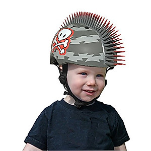 Raskullz Miniz: Lil Pirate Mohawk Helmet, Grey, Ages 18-24 Months