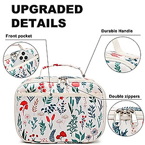 CAMTOP Lunch Box Kids Insulated Lunch Bag Small Cooler Thermal Meal Thermal lunchbox for Girls Boys School Picnics(Flower)