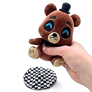 Youtooz FNAF Freddy Plush 6IN Shoulder Rider, Collectible Soft Magnetic Freddy Shoulder Rider Plushie from Five Night's at Freddys, by Youtooz FNAF Plush Collection