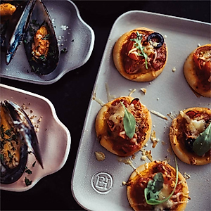 Emile Henry 12" x 6" Appetizer Platter | Clay