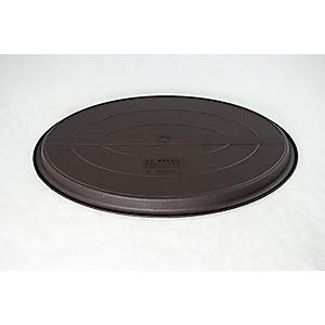 4 Mix Oval Brown Plastic Humidity Tray for Bonsai Tree - 9", 10.75", 12.5" & 14"