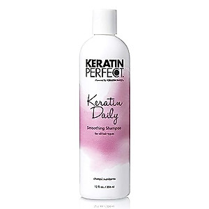 Keratin Perfect Keratin Daily Smoothing Shampoo- 12oz
