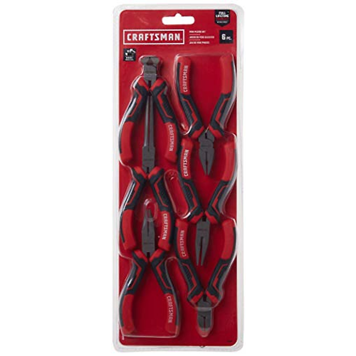 CRAFTSMAN Pliers, 6Piece Mini Set with Pouch (CMHT81716)