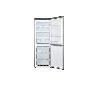 LG LRBNC1104S 24" Bottom Freezer Refrigerator with 10.8 Cu. Ft. Capacity, Door Cooling+, Smart Inverter Compressor, Tempered Glass Shelves, Digital Controls, PrintProof™ Finish, ENERGY STAR® Qualified