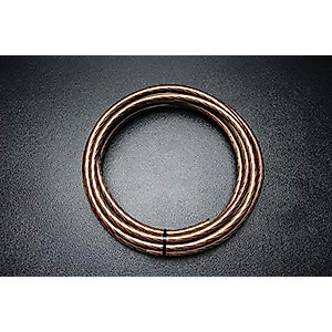 4 Gauge Wire 5 FT Blue 5FT Black Shiny Stranded Power Ground Cable AMP AWG