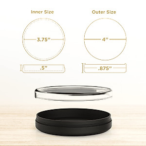 Kudos Badge Display Case with Stand - Shadow Box for Policeman, Fire Badge - Badge Holder Gift for Police, Cop, Security Officer or Firefighter