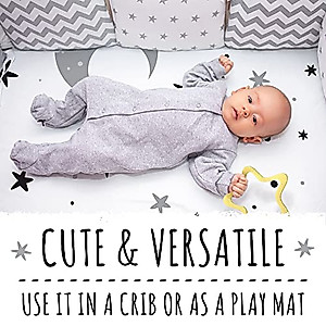 Houseware Homes Premium Baby Milestone Blanket for Boy Girl Super Soft Fleece Months Blankets Baby Shower Gender Neutral Gifts Photography Backdrop 43" x 43" space theme Baby Monthly Milestone Blanket