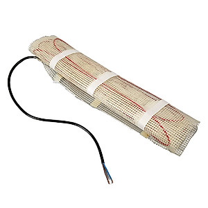 Electric Underfloor Heating Mat, 360W Cuttable Safe Electric Floor Heating System Self Adhesive High Efficiency for Bedroom (220-240V)