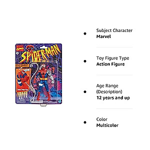 Marvel Legends Retro Vintage Collection 6" Figure Spider-Man & X-Men (Cyborg Spider-Man)