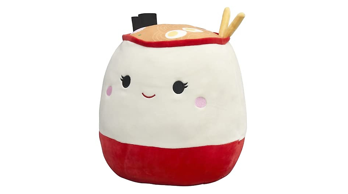 Squishmallows Raisy Ramen Plush - 14-Inch Ultrasoft Collectible