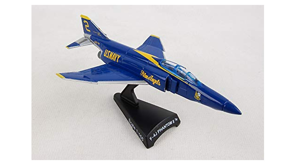 Daron Postage Stamp F4 Phantom II Model - Blue Angels