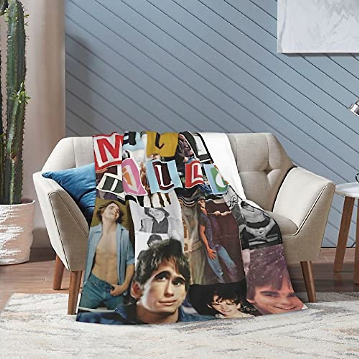 DAIHANLE Matt Dillon Blankets Soft and Warm Throw Blanket Ultra-Soft Micro Blanket Lightweight Blankets 80"x60"