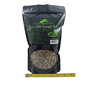 Boon Bonsai Soil Mix - Inorganic Substrate with Pumice, Lava and Akadama - 1.25 Dry Quarts