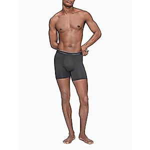 Calvin Klein Men's Micro Stretch 7-Pack Boxer Brief, 7 Black, L