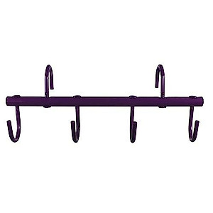 Professionals Choice Tail Tamer 6-Hook Tack Rack Purple