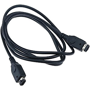 1.2m 2 Players Data Link Connect Cable Cord for Gameboy Advance GBA SP Consoles Cable Dual-Purpose Line Black