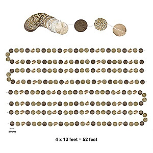 Leopard Theme Party Garland for Cheetah Theme Hanging Decoration Jungle Banner Wildlife Backdrop for Wedding Birthday Party Supplies