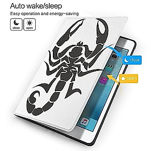 Constellation and Scorpion Case Fit for IPad Air 3 Pro 10.5 Inch Case with Auto Sleep/Wake Ultra Slim Lightweight Stand Leather Cases