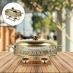 Stainless Steel Chafing Chafing Dish Buffet Set Stock Pot Buffet Warming Tray Buffet Dish Oval