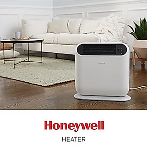 Honeywell ThermaWave 6 Ceramic Technology Space Heater, White – Ceramic Heater with Programmable Thermostat