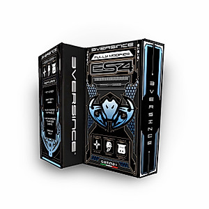 GAMMA+ 3Versince ES4 Deep Tooth DLC Ultimate Trimmer Blade Set with Deep Cutting Blade Fits Hitter, Evo, and Protege Models