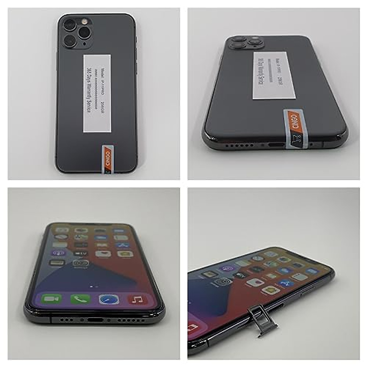 Original Unlocked iPhone11 Pro 64GB/256GB Single Card 12MP Camera 5.8 inch Screen iOS Smartphone LTE iphone11pro Phone 256GB Standard/White