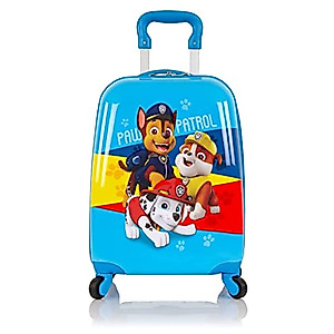 Heys Nickelodeon Paw Patrol 18-Inch Kids-Friendly, Lightweight, Durable Spinner Luggage with 4 Spinner Wheels and Telescopic Handle System