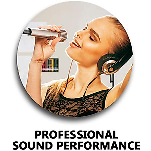 Balanced XLR Cable Right Angle Male to Straight Female - 0.5 Feet (6 inches) Black - Pro 3-Pin Microphone Connector for Powered Speakers, Audio Interface or Mixer for Live Performance & Recording