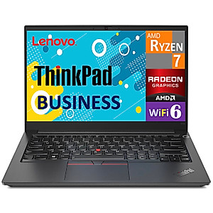 Lenovo ThinkPad E14 Gen 3 14.0" 60Hz FHD IPS Business Laptop (AMD Ryzen 7 5700U 8-Core, 8GB RAM, 256GB SSD, AMD Radeon, WiFi 6, Bluetooth 5.2, Webcam, HDMI, Win 10 Pro) w/Hub