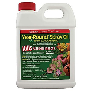 Summit...responsible solutions 114-6 Ounce Summit 114-12 Year-Round Spray Oil for Garden Insects Concentrate, 32, Quart