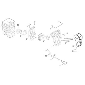 OEM Genuine Echo/Shindaiwa A226000460 Chainsaw Air Filter for 305S CS-310 + (Free Two e-Books)