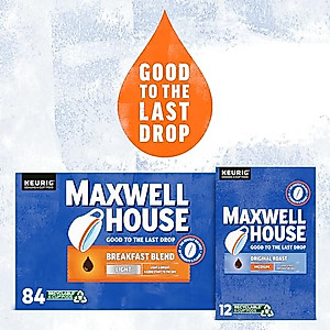Maxwell House Original Roast Medium Roast Keurig K-Cup Coffee Pods (12 ct Box)