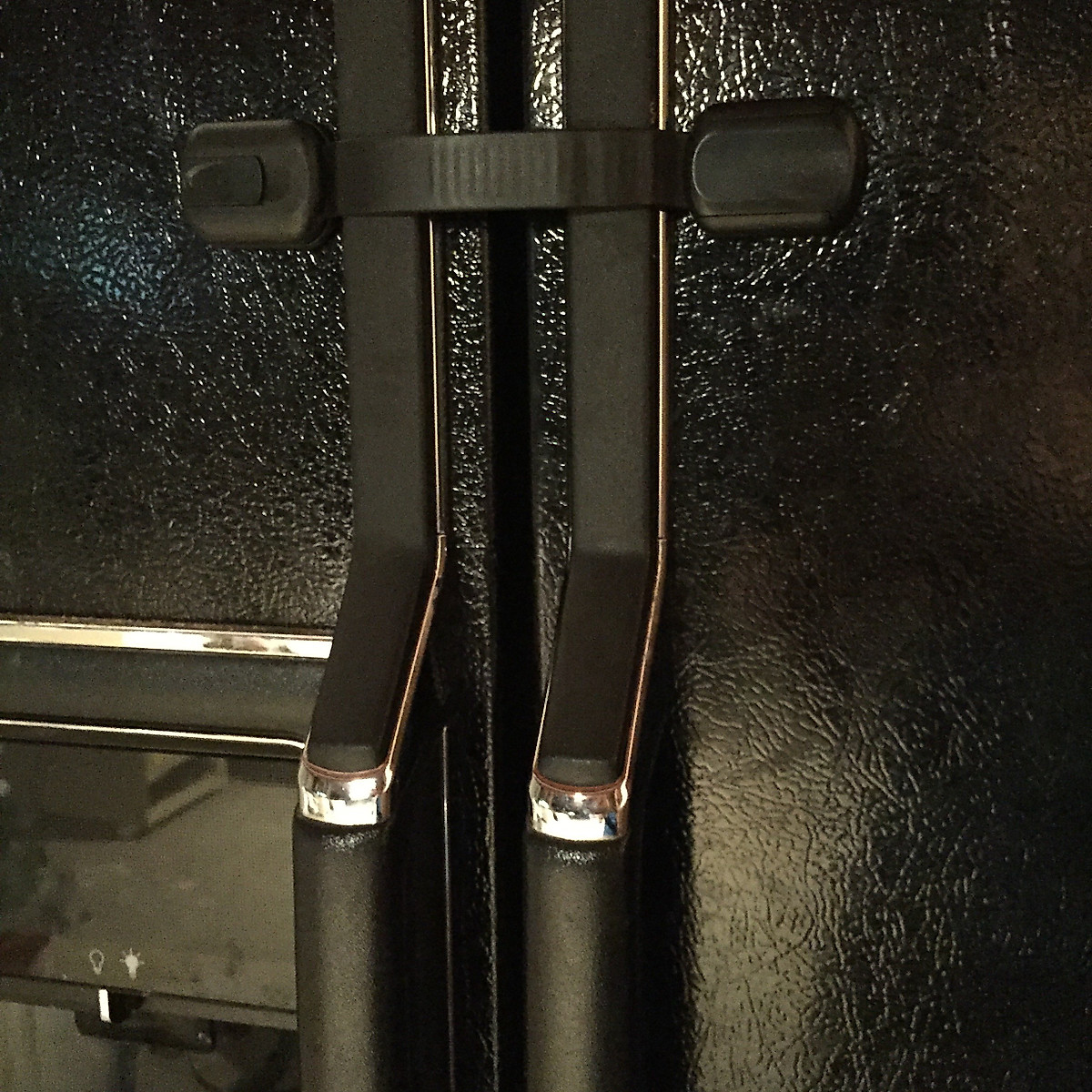 BabyKeeps Child Safety Locks - Latches to Baby Proof Cabinets, Drawers, Appliances - No Drilling - Plus Extra 3M Adhesive Included - Adjustable Length (Black)