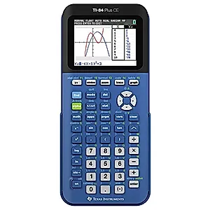 Texas Instruments TI-84 Plus CE Blueberry Graphing Calculator