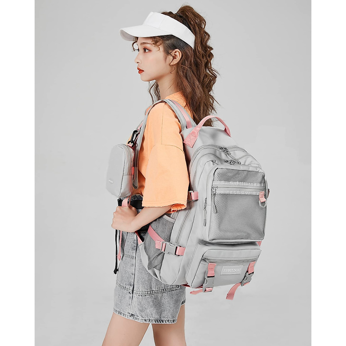 Laptop Backpacks for Women Men 16 Inch Travel Backpack School Bag College Backpack Anti Theft Bookbag for Teens Girls Student (Purple)