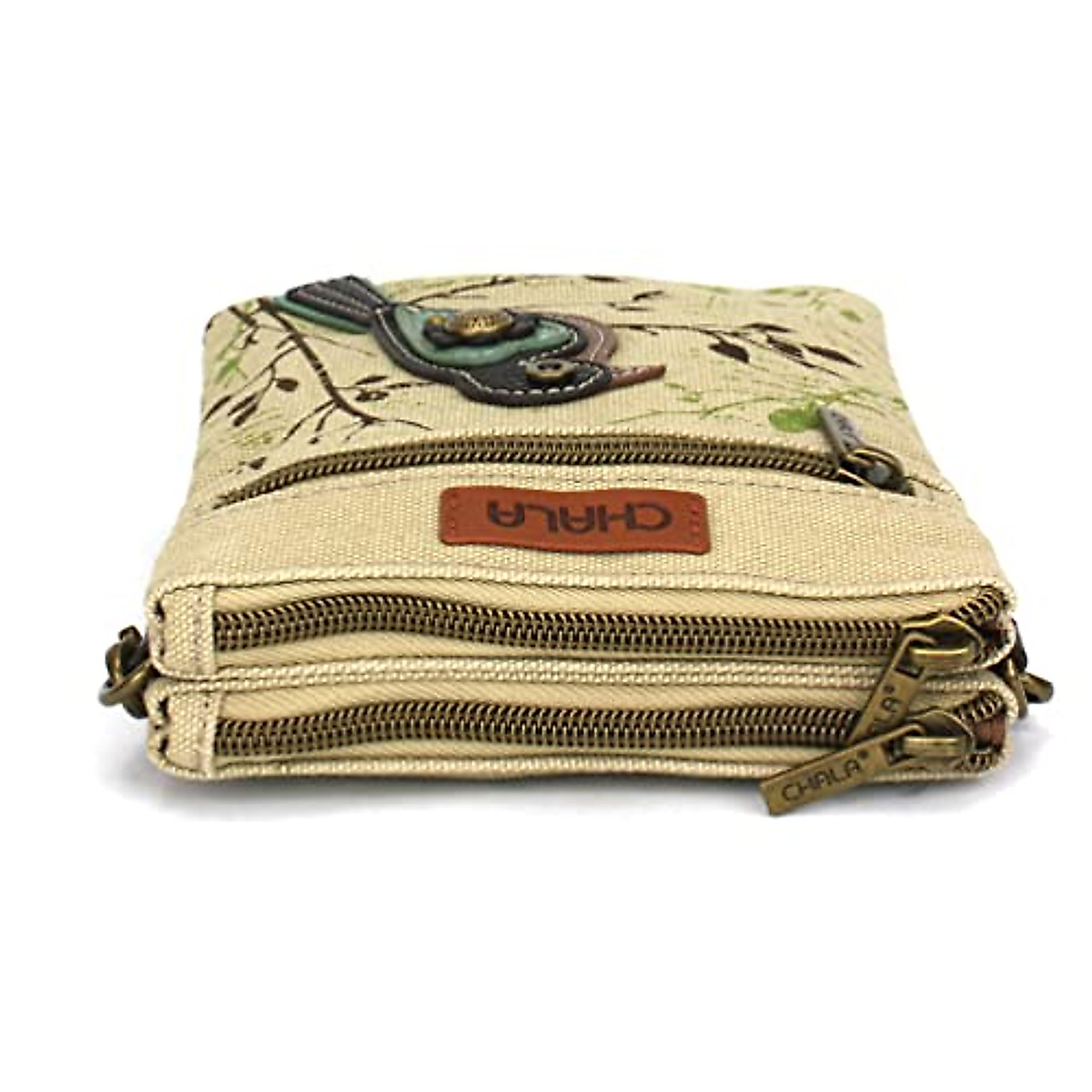 CHALA Safari Bird Double Pocket Xbody - Sand