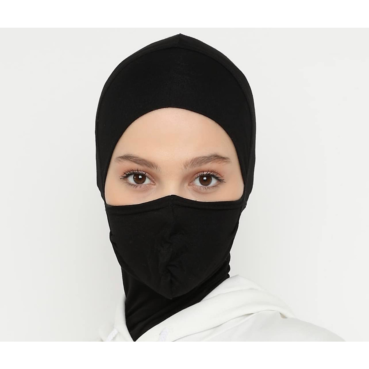 ISLAMIC, Muslim, Hijab, Ninja, INSTANT TURBAN COTTON LIGHT WEIGHT SLIP ON CAP (CREAM)