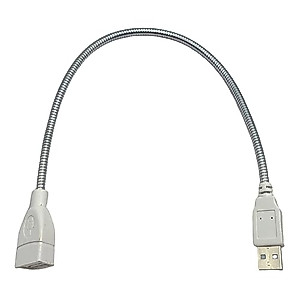 3Pcs 30cm Flexible USB Male to Female Stand Holder Data Power Gooseneck Short Cable