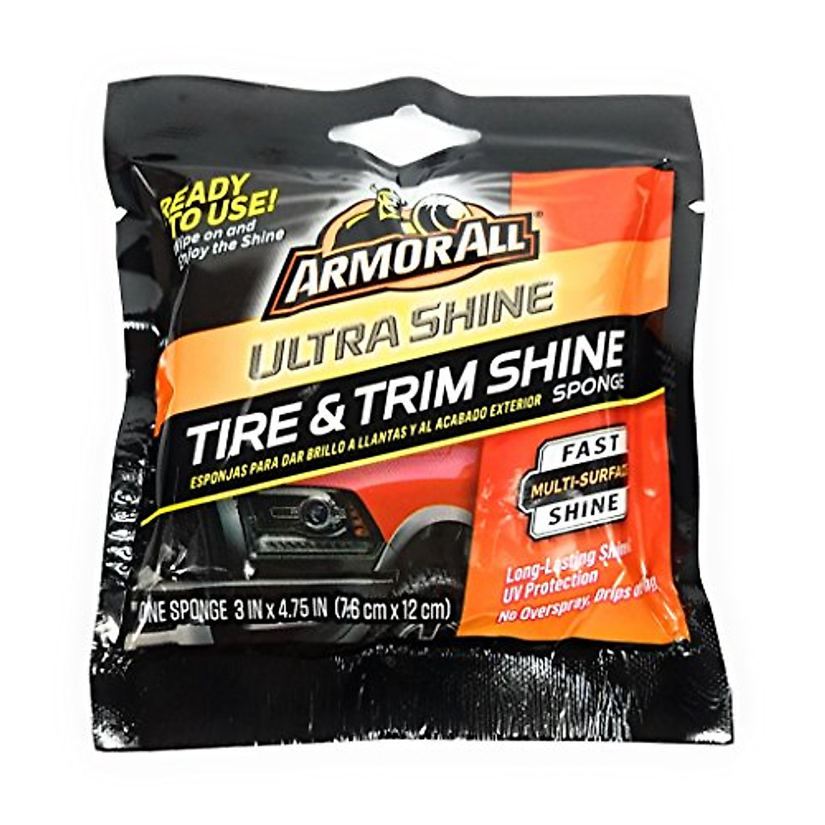 Armor All Ultra Shine Tire & Trim Shine Sponges (8 Sponges) in 1 Box