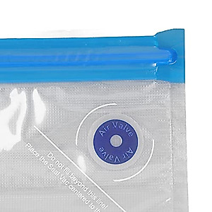 Oumefar 3D Printer Filament Vacuum Sealed Pack, 10Pcs 3D Printer Filament Storage Bags Flexibility Dry Keeping PE PP with Hand Pump for Food for Pet Supplies Mechanicalcomponents