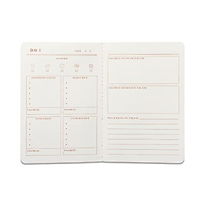 DesignWorks Ink Set of 5 Travel Notebook Set | Travel Planner Includes Prompts with Trip Budget, Goals, Packing List, & Trip Log - Adventure Keepsake from Anderson Design World (JTBS-2022AD)