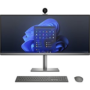 HP Envy 34 Desktop 4TB SSD 128GB RAM Extreme (Intel Core i9-11900K Processor Turbo Boost to 5.30GHz, 128 GB RAM, 4 TB SSD, 34" 5K WUHD (5120 x 2160), Win 11) PC Computer All-in-One