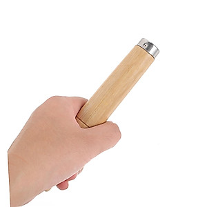 Yardenfun Saucepan Handle Stockpots Handle Cookware Handle Frying Pan Handle Wok Handle Replacement Pan Handle Pot Side Handle Fry Pot Grip Handle Pan Handles Wood Pot Handle Universal