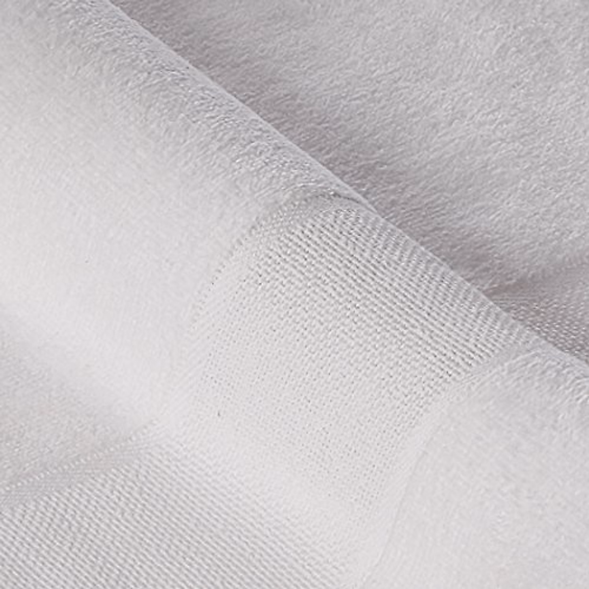 DMC Charles Craft Aberdeen Velour Hand Towel 14 Count 16.5"X27", White