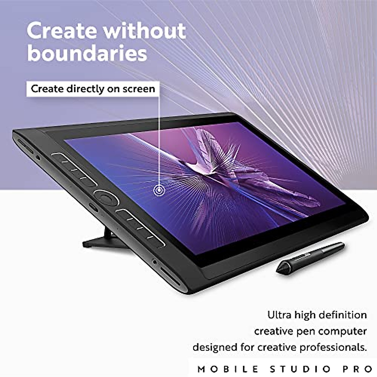 Wacom Mobile Studio Pro 16" Windows 10, Intel Core i7, 512GB SSD: Second Generation, Black