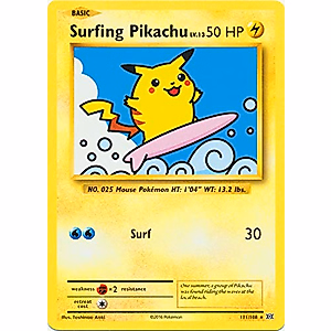 Pokemon - Surfing Pikachu (111/108) - XY Evolutions