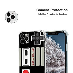 for iPhone 11 Pro Max Retro Arcade Game Case, Gameboy Video Game Controller Graphic Print Design iPhone case for Boys Men, Unique Trendy TPU Bumper Cover Case for iPhone 11 Pro Max
