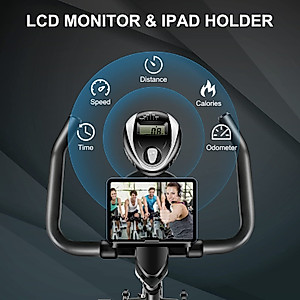 RELIFE REBUILD YOUR LIFE Exercise Bike Indoor Cycling Bike Fitness Stationary All-inclusive Flywheel Bicycle with Resistance for Gym Home Cardio Workout Machine Training New Version