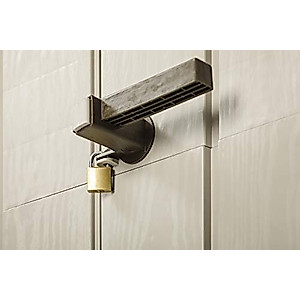 Toomax High Storer Plus Tool Shed 1.670L, Dim. cm 130x75.6x218.4h, Taupe/Brown